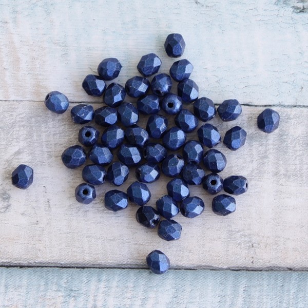 FP3 Metallic Suede Blue | חורזים חרוזים